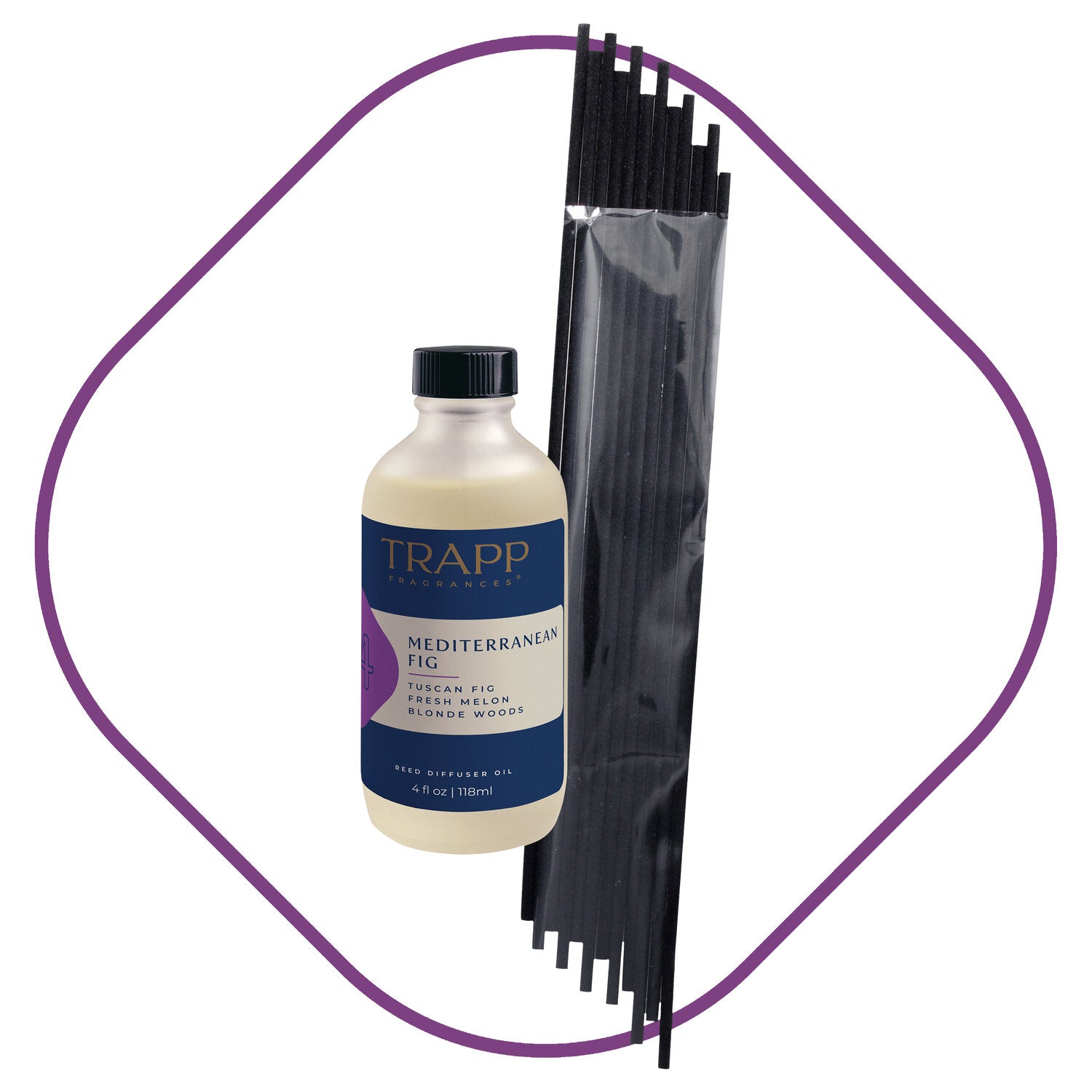 No. 14 Mediterranean Fig 4 oz. Reed Diffuser Refill – Trapp Fragrances